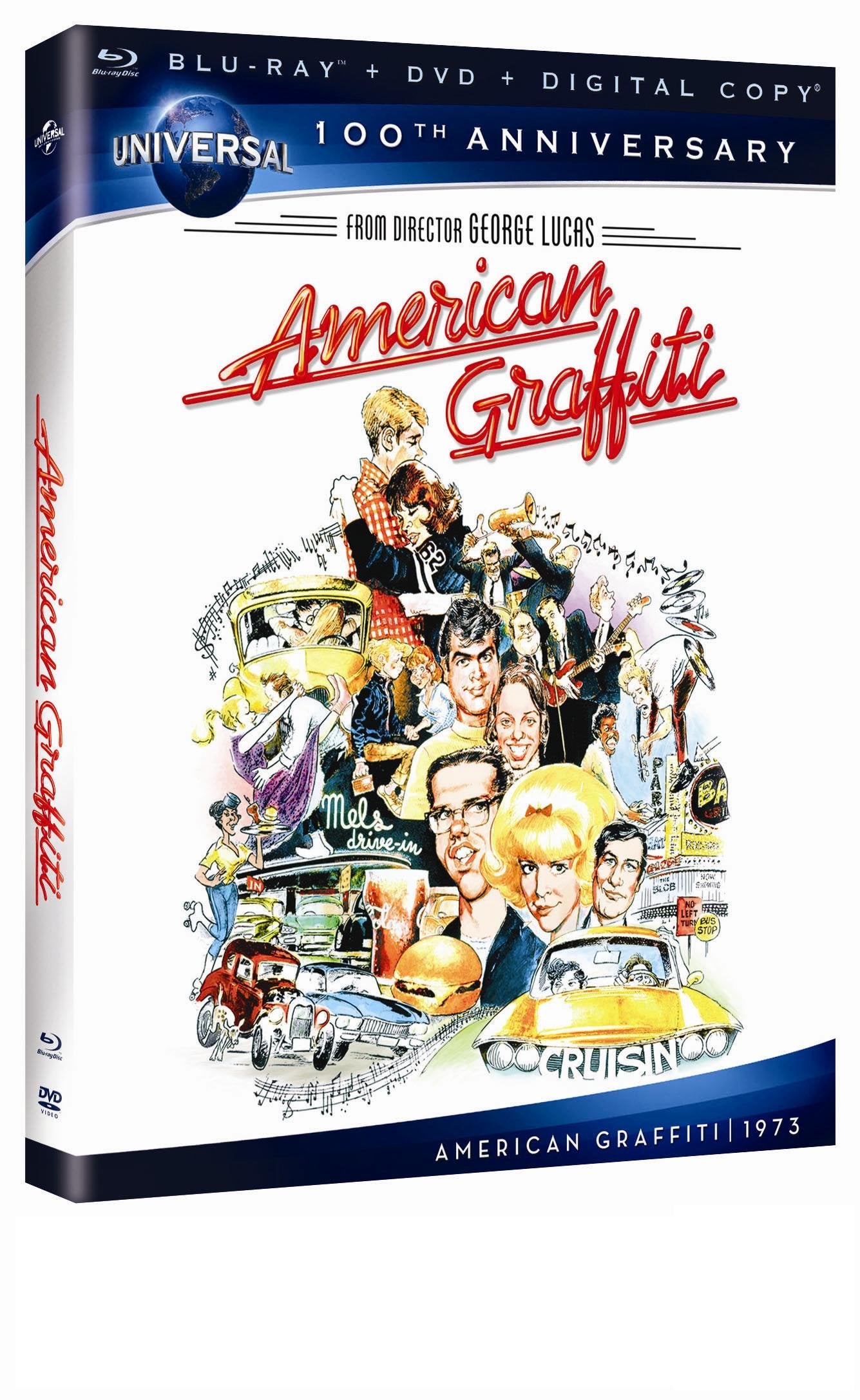 American Graffiti (1973) [Blu-ray + DVD + Digital Copy] (Bilingual ...
